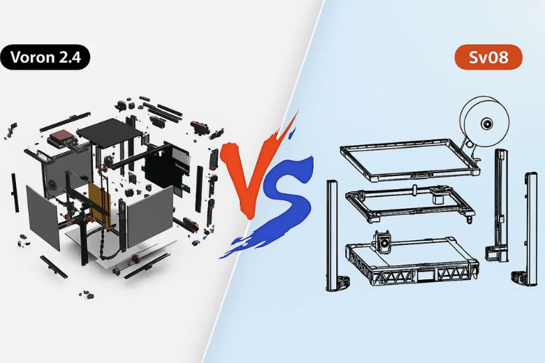 Top 3 facts about the relationship of SV08 and Voron 2.4