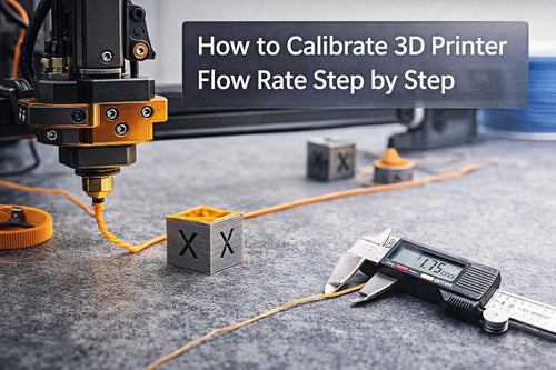 How to Calibrate 3D Printer Flow Rate Step by Step