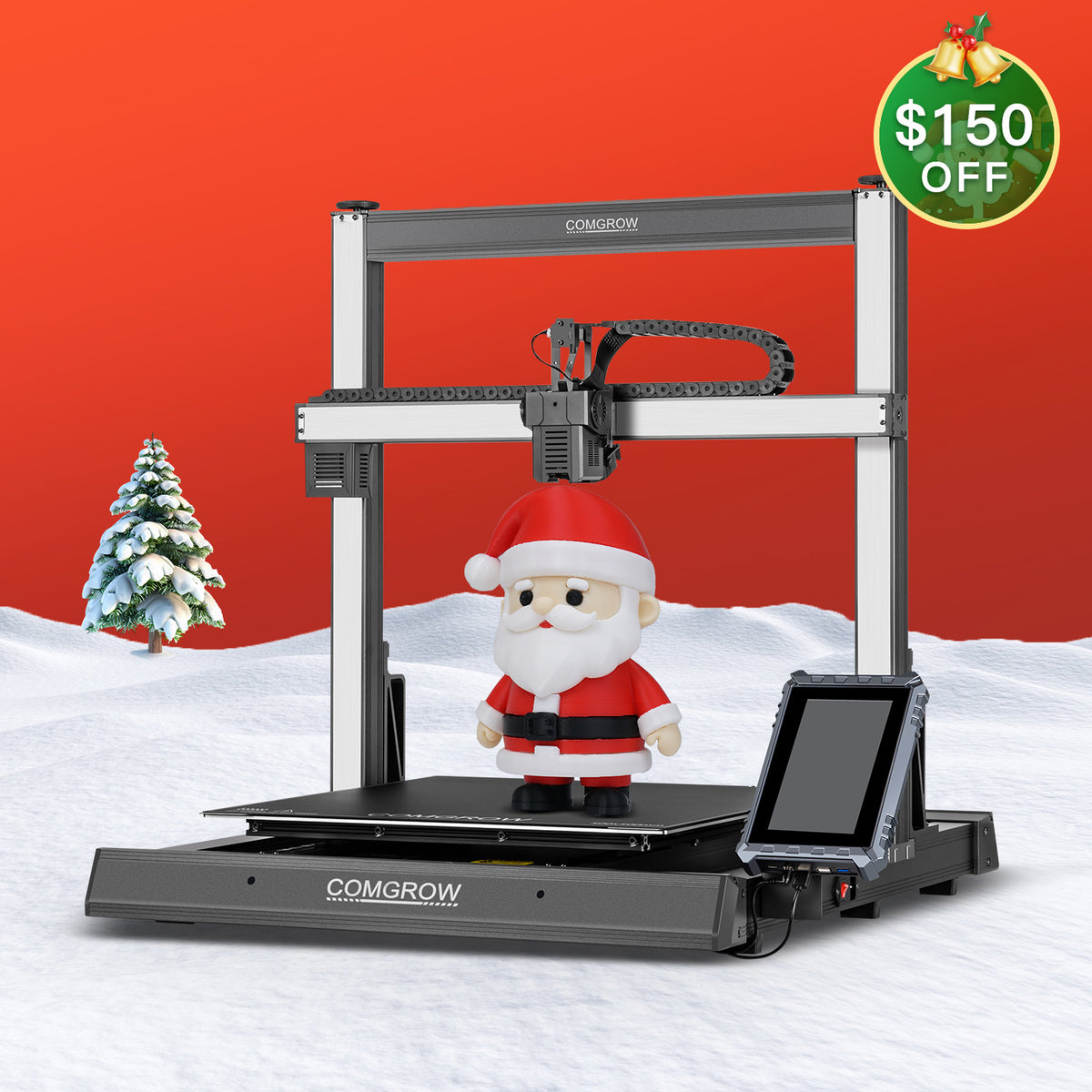 Comgrow T500 Large Volume 3d printer Auto Leveling
