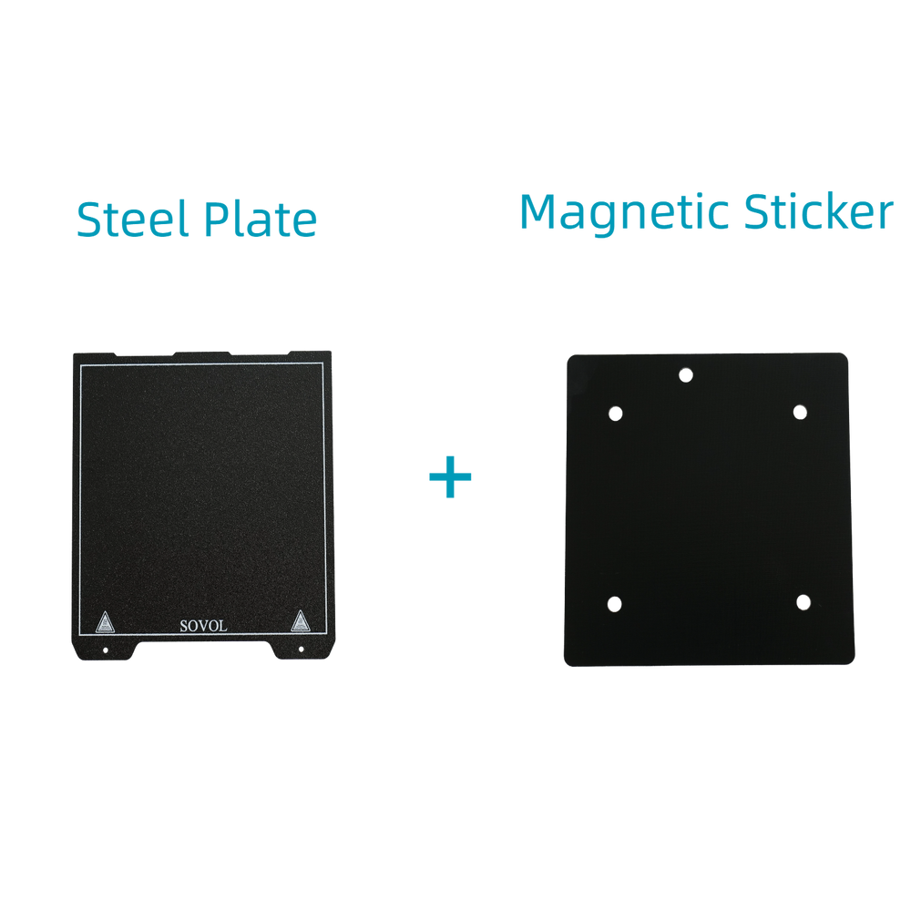 Sovol Zero Build Surface – PEI Steel Plate with Optional Magnetic Sheet