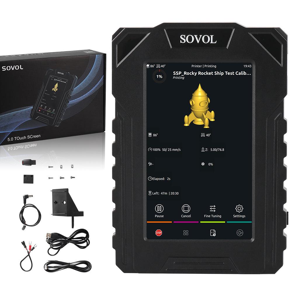 Klipper 5" IPS Touch Screen Firmware for Sovol 3D Printer
