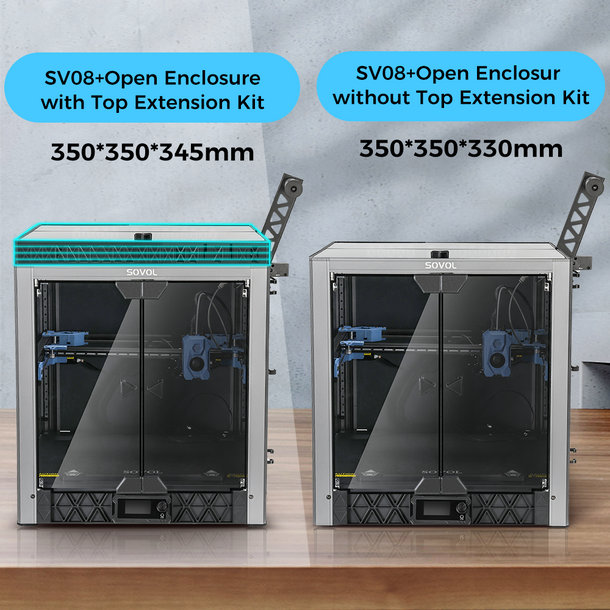 Sovol SV08 3Dd Printer Glass Open Enclosure – SOVOL