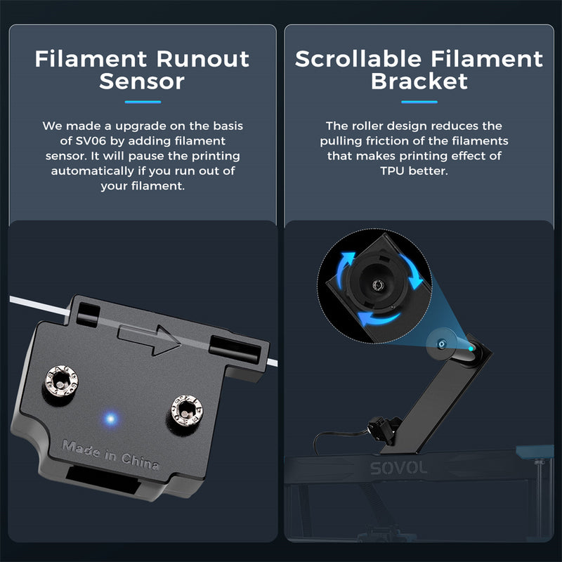 Sovol SV06 Plus Fully Open Source 3D Printer With Linear Rail Structur
