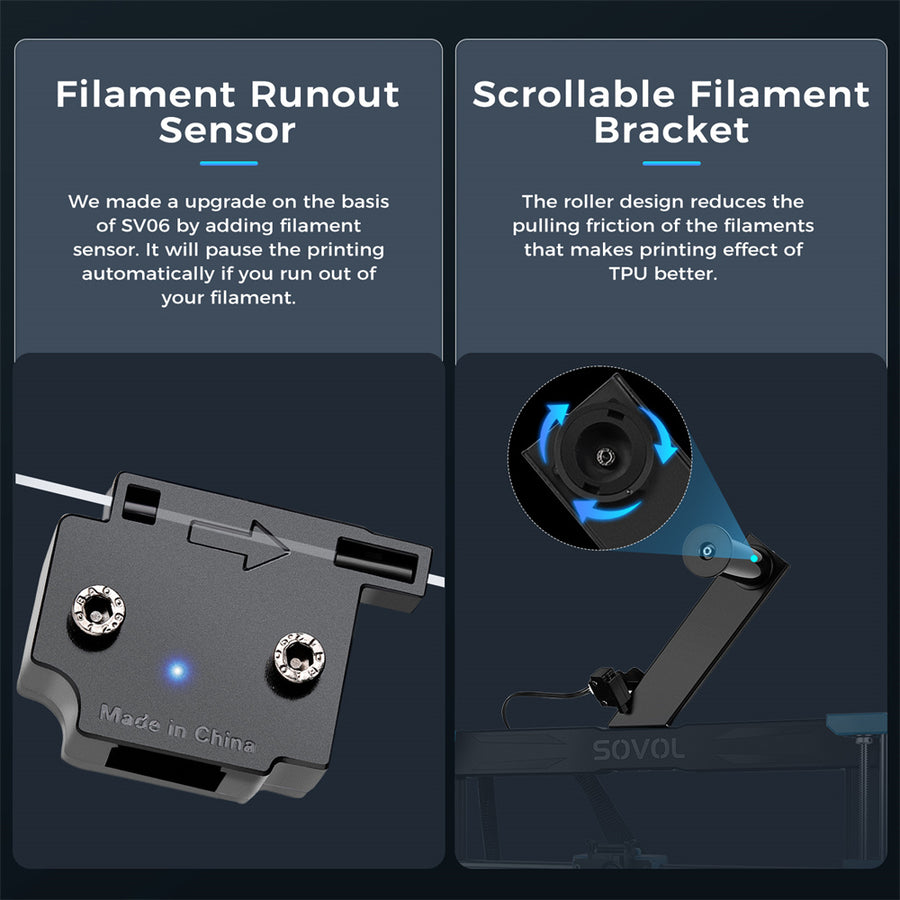 Sovol SV06 Plus Fully Open Source 3D Printer With Linear Rail Structur