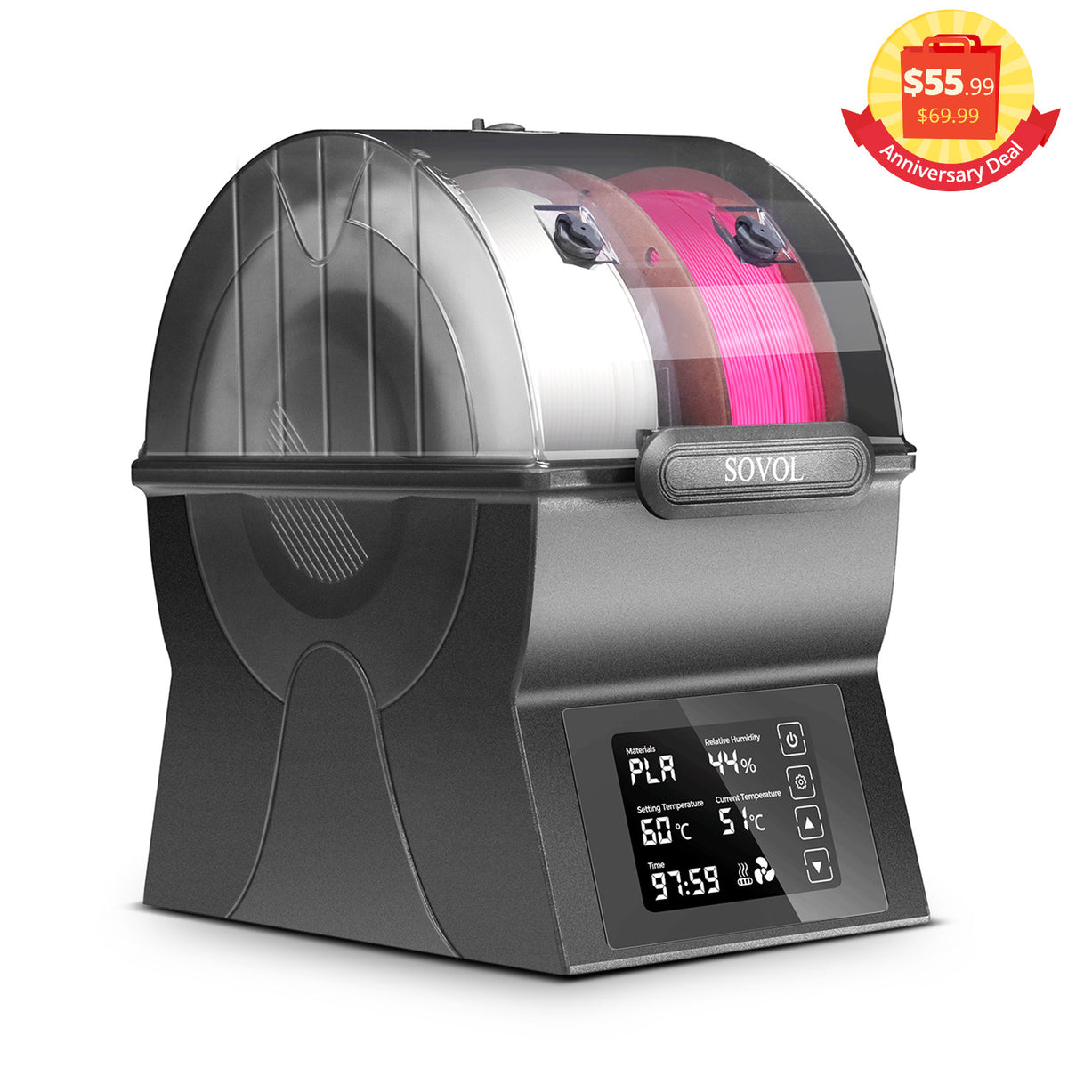 Sovol SH02 Filament Dryer Box | Smart Temperature Control