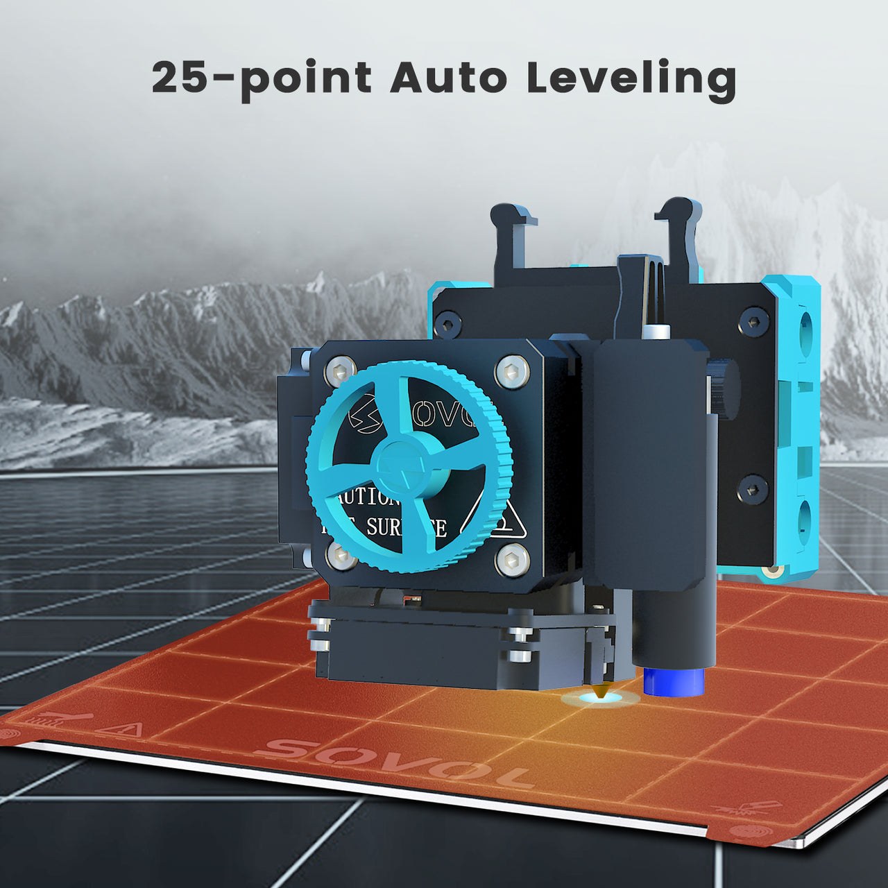 Sovol SV06 Plus 3D Printer - High Precision, Dual Gear Extruder, and ...