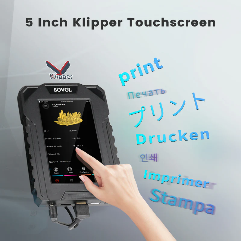 Sovol SV07 Klipper Firmare FDM 3D Printer Wifi 2.4 Connection – SOVOL