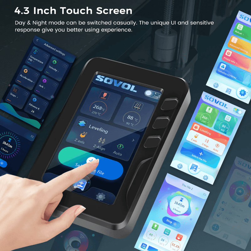 Sovol SV06 Plus 3D Printer - High Precision, Dual Gear Extruder, and ...