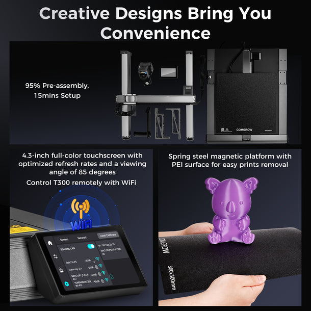 Comgrow T300 3D Printer From Sovol – SOVOL