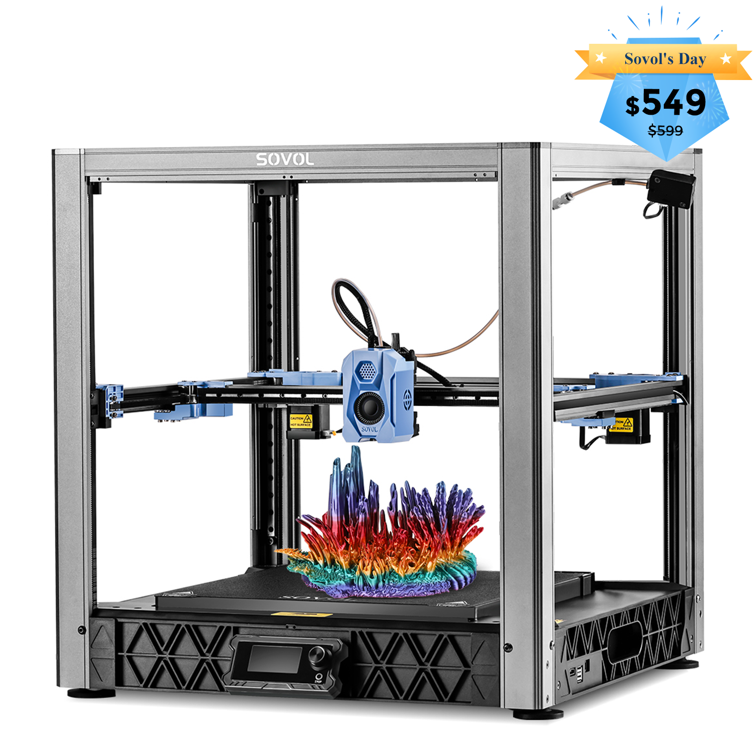 Sovol SV08 3D Printer CoreXY Voron 2.4 Kit 700mm/s Hight Speed