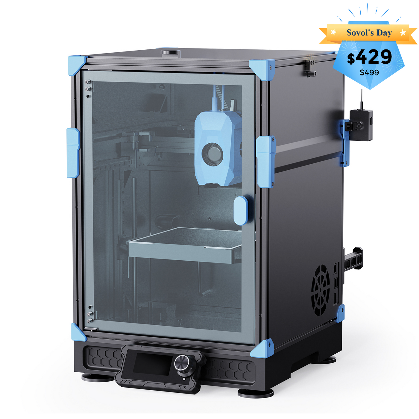 Sovol Zero Ultra-Fast 1200mm/s CoreXY 3D Printer with Open-Source Freedom
