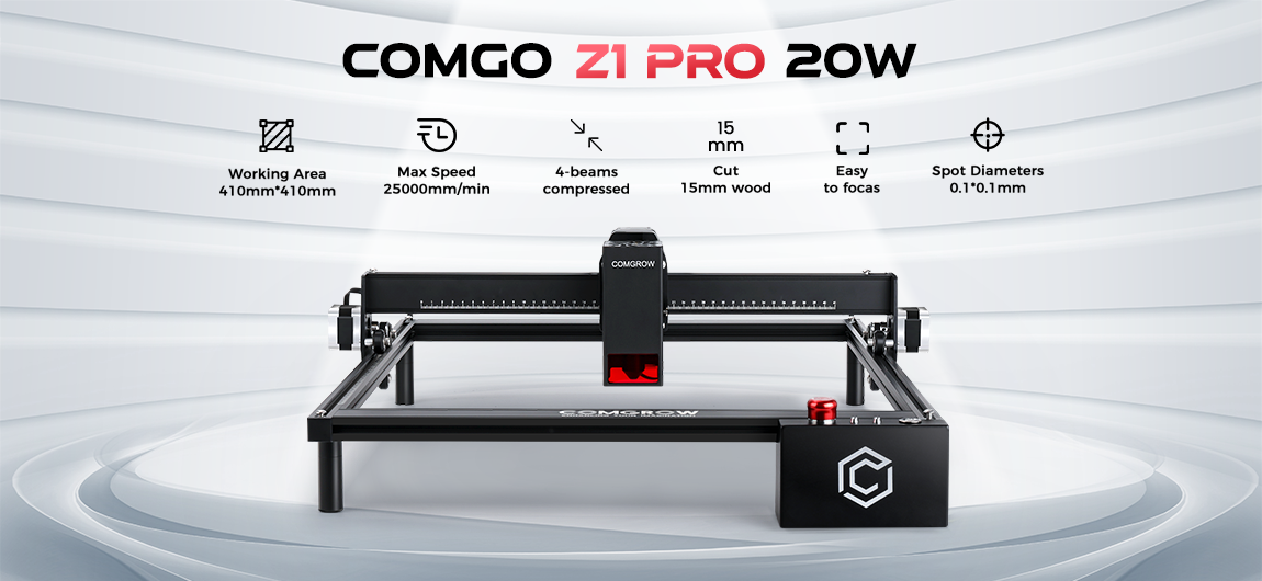 Sovol Comgrow Z1 PRO 20W Desktop Laser Engraver and Cutter – SOVOL