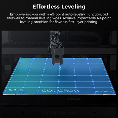 Comgrow T500 Large Volume 3d printer Auto Leveling