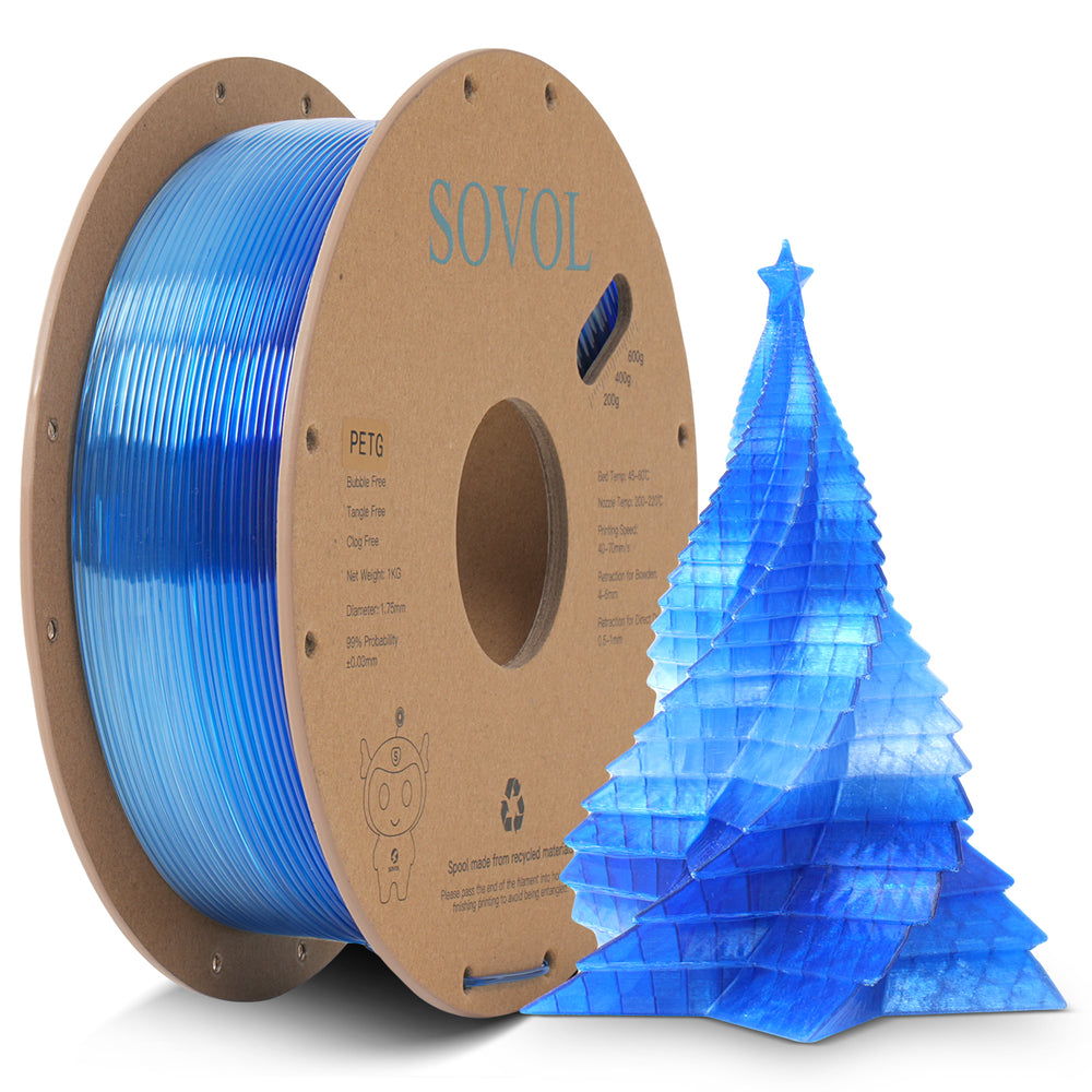Buy Sovol PETG 3D Printer Filament 6KG Free shipping