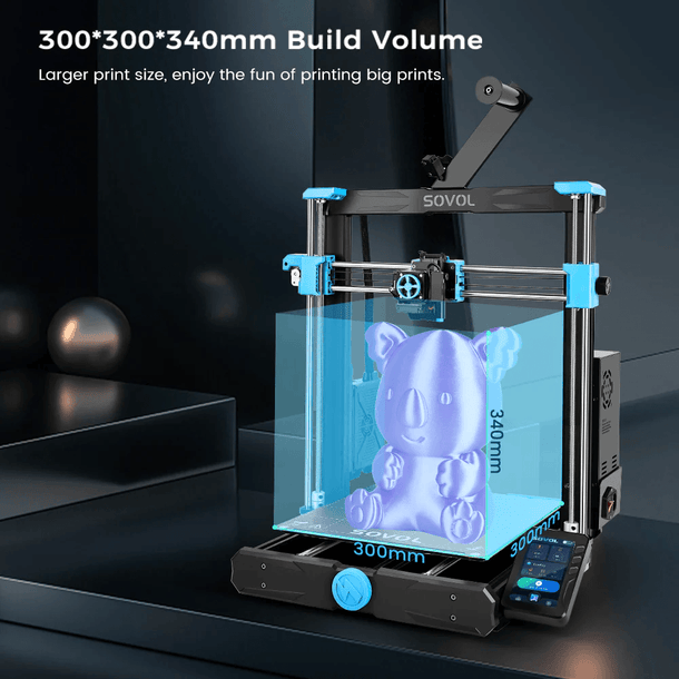 Sovol SV06 Plus 3D Printer - High Precision, Dual Gear Extruder, and ...