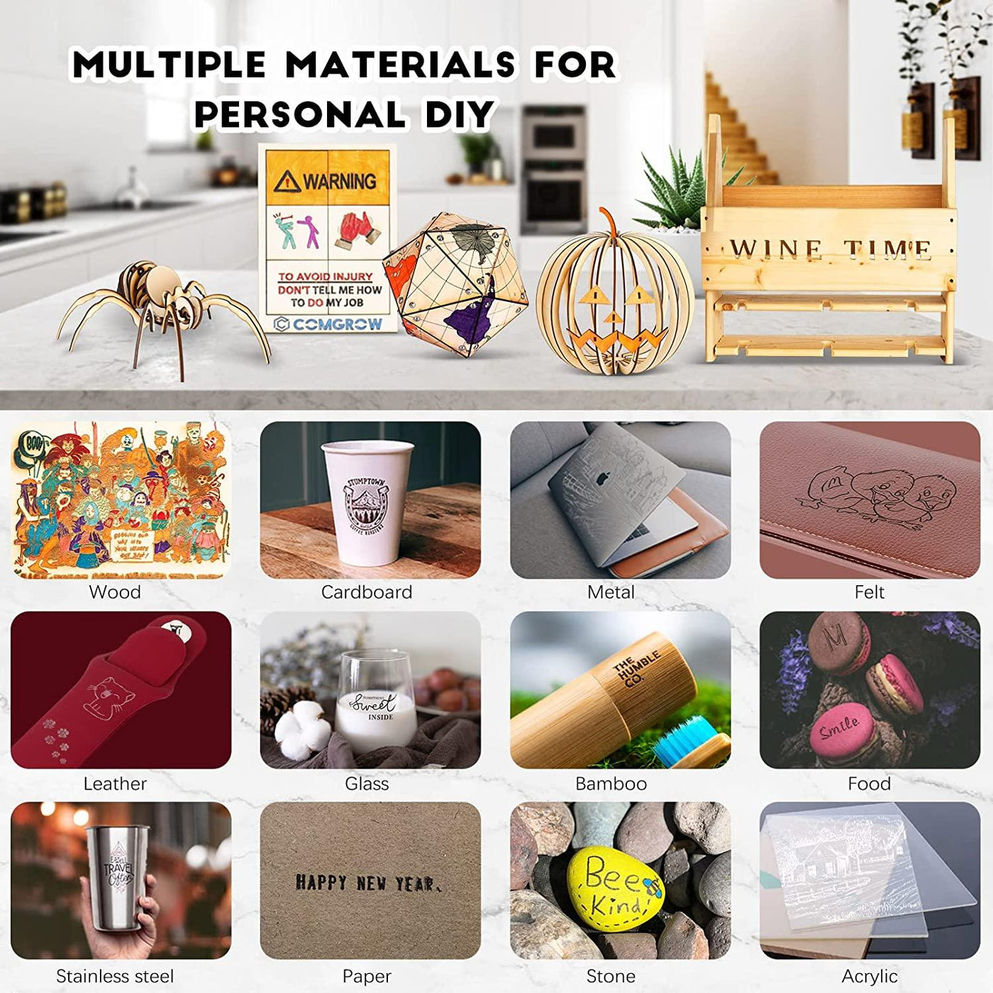 Sovol Comgrow Z1 PRO 20W Desktop Laser Engraver and Cutter